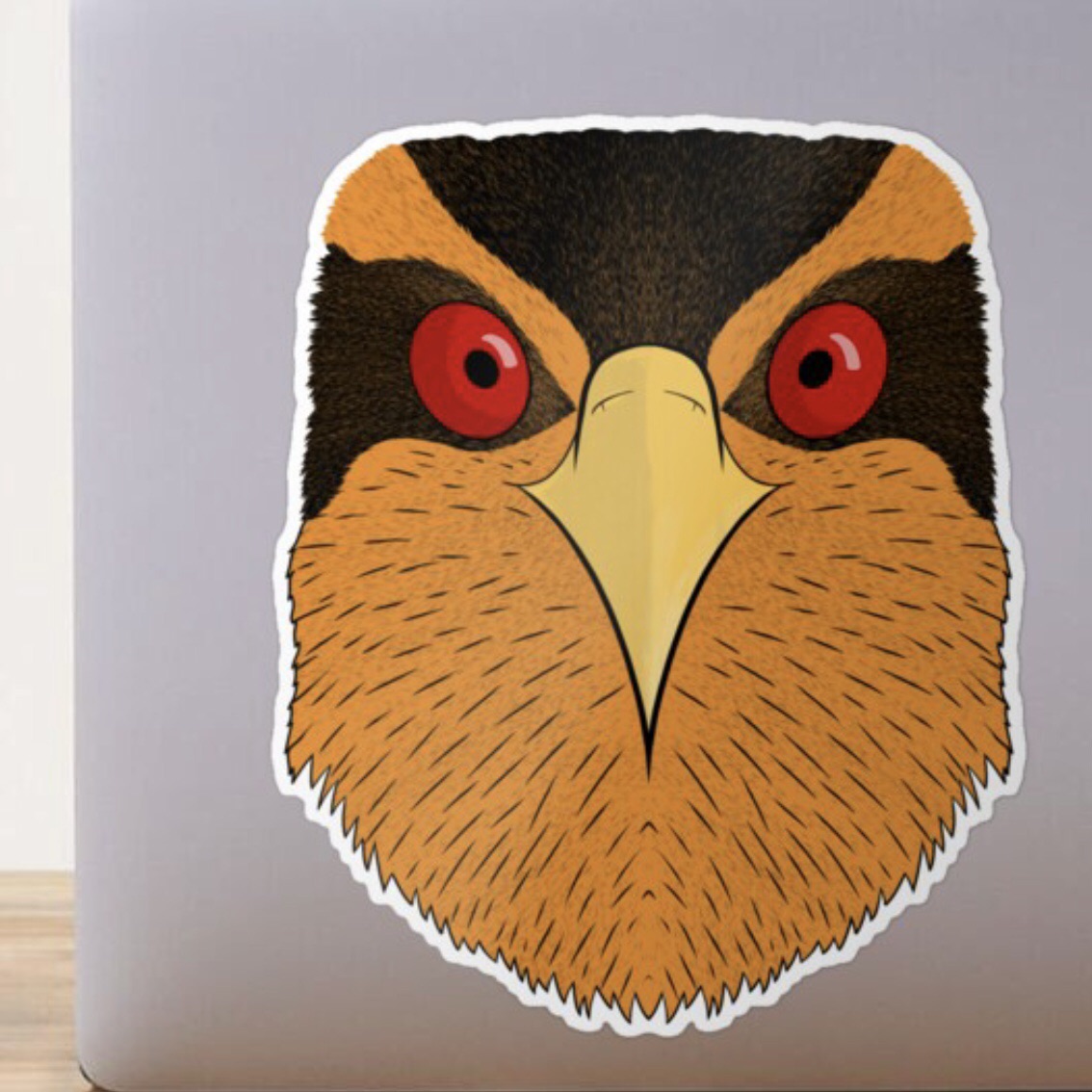 Queen Charlotte Goshawk Stickers – Kids Book Illustrator Andy C Marshall