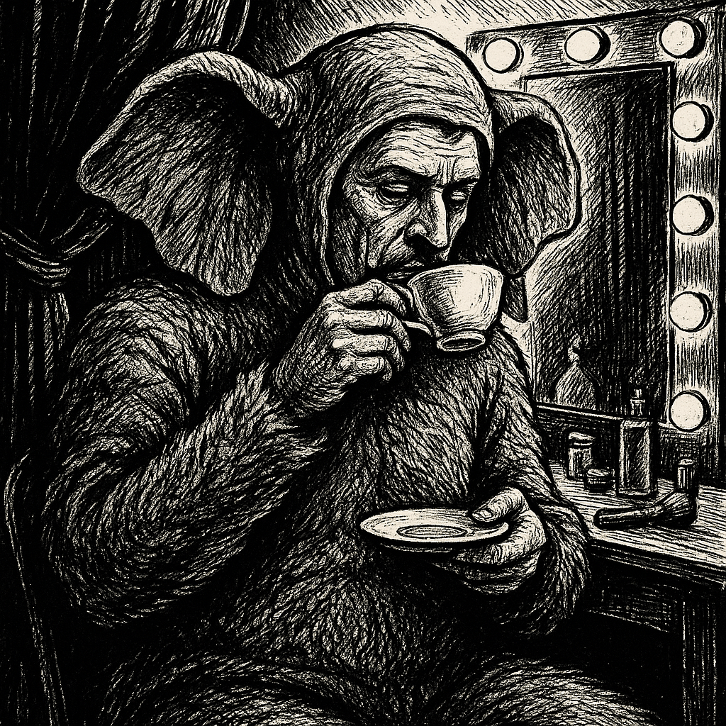 What Does It Mean When You Dream of a Man in a Mammoth Costume Drinking ...