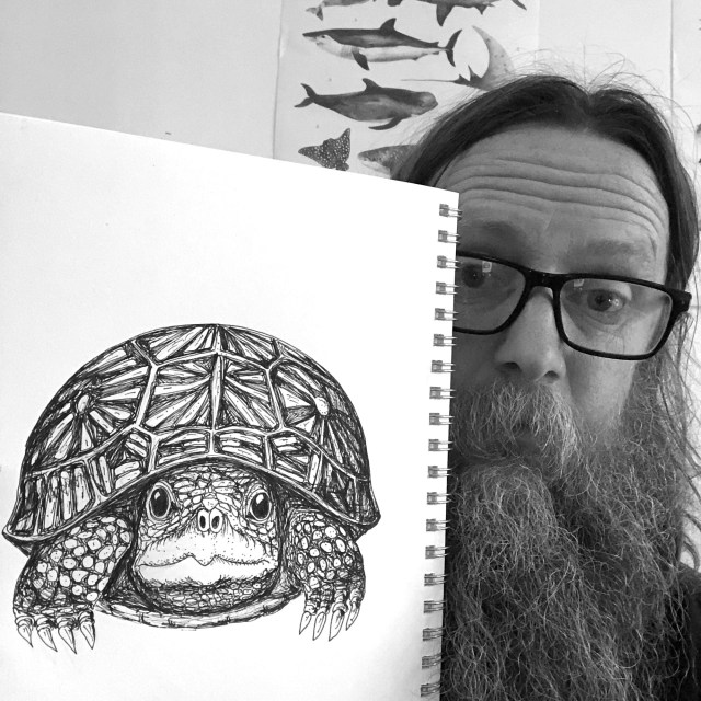 Inktober Day 17: Ornate – Kids Book Illustrator Andy C Marshall